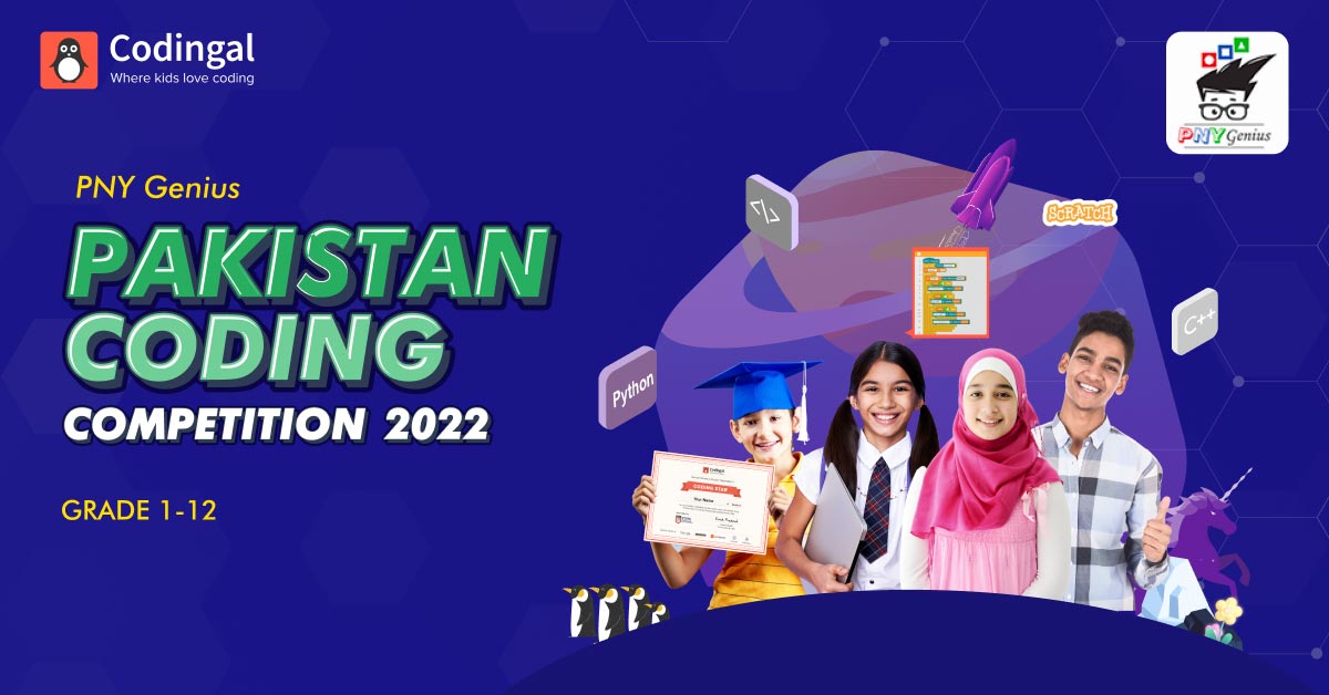PNY Genius Pakistan Coding Competition 2022 | Codingal