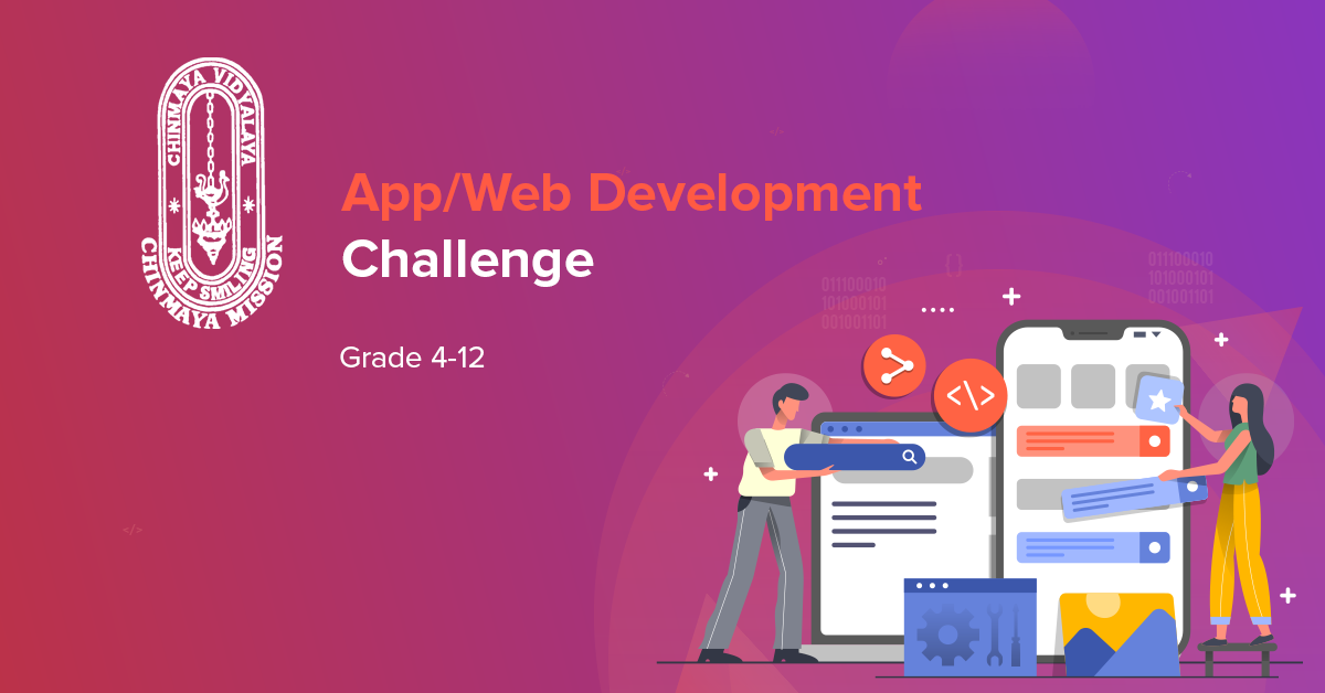 GVK Chinmaya Vidyalaya App/Web Development Challenge | Codingal