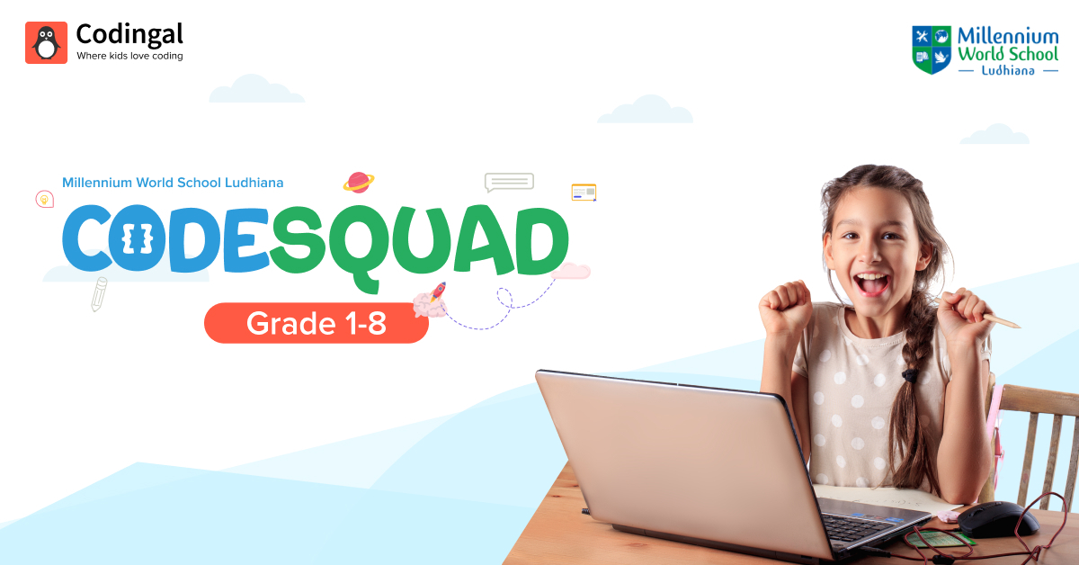 Millennium World School Ludhiana CodeSquad | Codingal