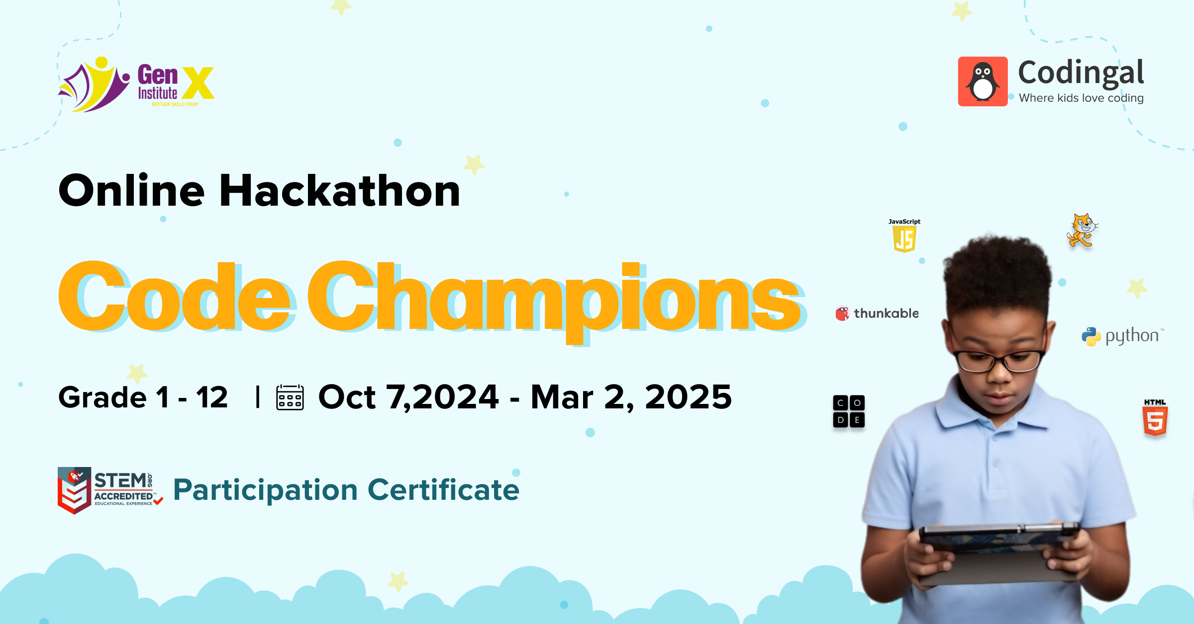 Code Champions Hackathon Codingal